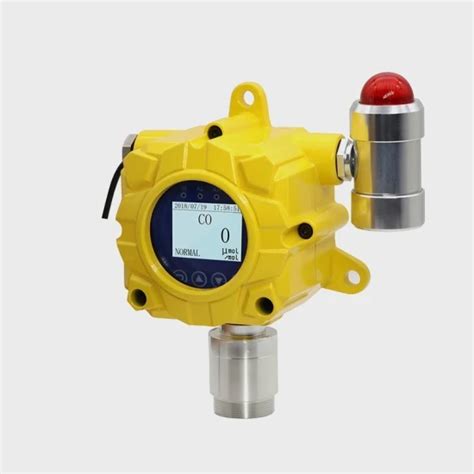 Certified Explosion Proof Fixed Gas Detector With Sound And Light Alarm Toxic And Harmful Gas