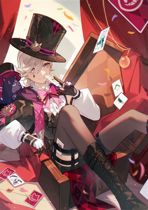 Lyney Genshin Impact Zerochan Anime Image Board