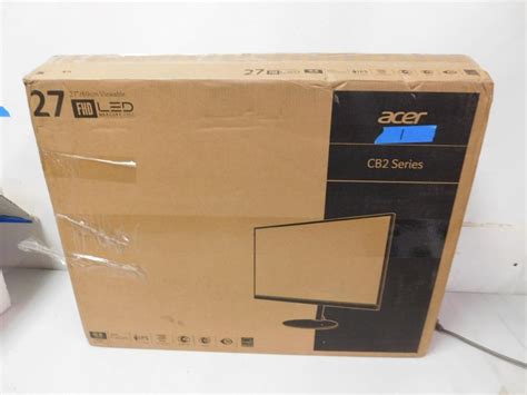 Acer CB2 Series CB272 27" 16:9 75Hz HDR FreeSync LED IPS Display ...