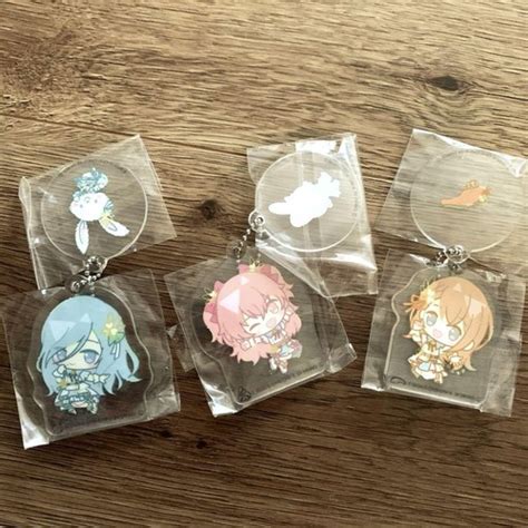 Project Sekai X Sanrio Collaboration Acrylic Keychain Set Hino Shizuku