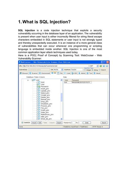Sql Injection Pdf