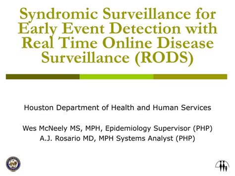Syndromic Surveillance Hrsa Ppt