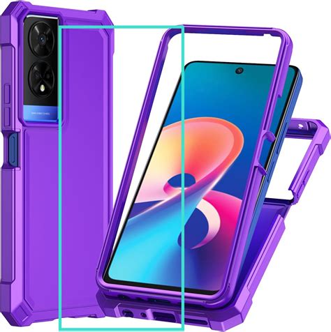 For Tcl 50 Xe 5g Case With Screen Protector Tcl 50 Xe Phone Case Magnetic Ring Stand