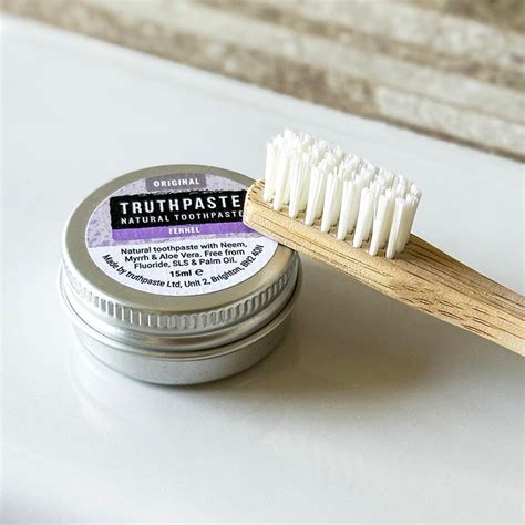 Truthpaste Natural Toothpaste Sample Fennel New Dawn Uk