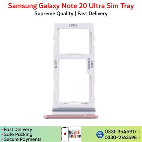 Samsung Galaxy Note Ultra Sim Tray Price In Pakistan