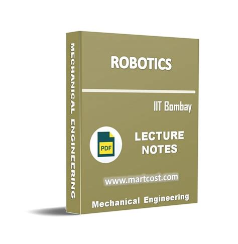 Robotics Lecture Note Digital Education