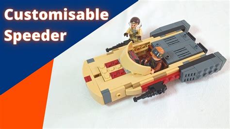 Rebel Combat Speeder Lego Star Wars Moc Showcase Youtube