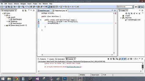 721 2d Array Java Code Youtube
