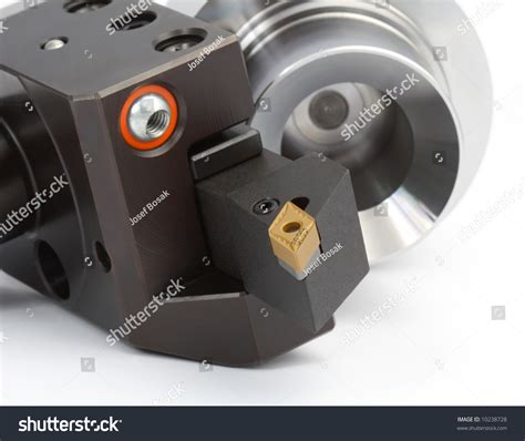 Lathe Tool And Workpiece Stock Photo 10238728 Shutterstock