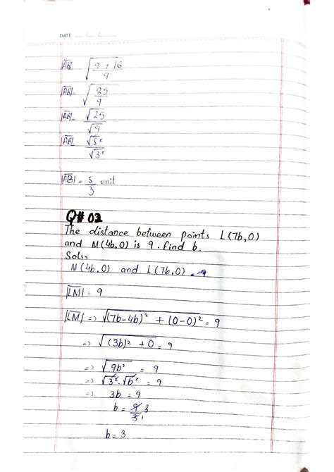 Solution Introduction To Coordinate Geometry Problems With Solution
