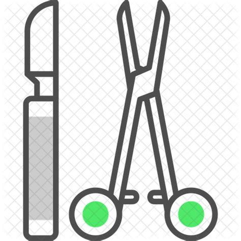 Surgery Tool Icon Download In Line Style