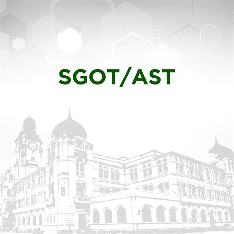Sgot Ast Test Kmc Labs