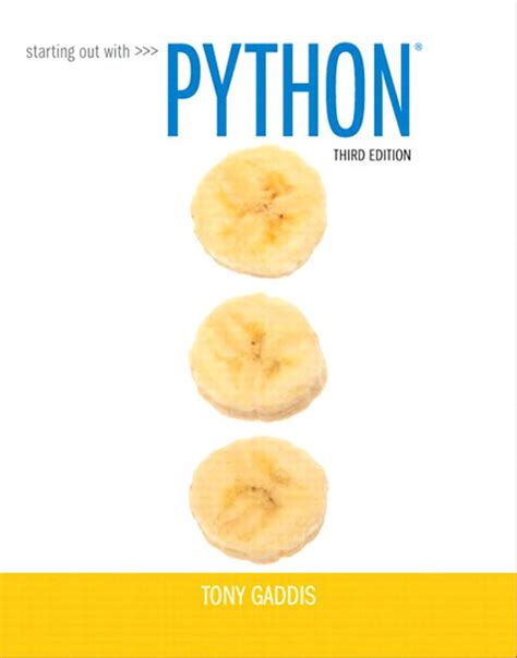 Starting Out With Python 3rd Edition Competent Cyberzine Photographic