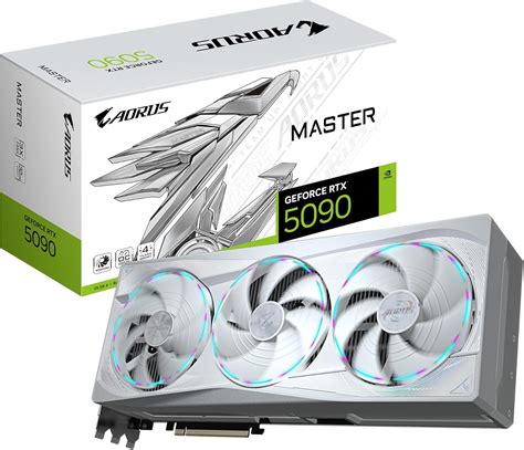 Gigabyte Aorus Geforce Rtx 5090 Master Ice 32g Tarjeta Gráfica 32gb
