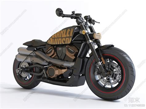 摩托车3d模型下载【id 1125749029】 知末3d模型网