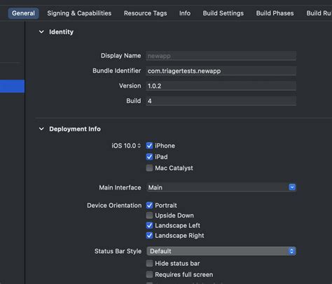 Ios Archive Didnt Use Cfbundleshortversionstring And Cfbundleversion