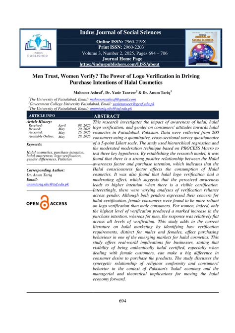 Pdf Men Trust Women Verify The Power Of Logo Verification In