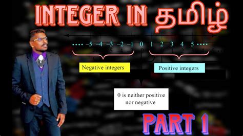 Integer In Tamil Part 1 Mr Tamil Maths Youtube