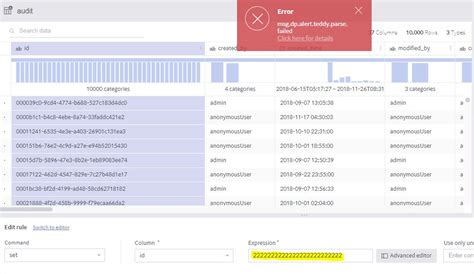 Error Message Is Not Intuitive For Expression Parsing Error Dataprep
