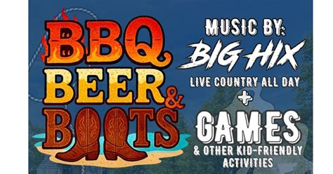 Point Pleasant Beach Chamber of Commerce BBQ, Beer and Boots – Postponed to 6/1 – Thunder 106