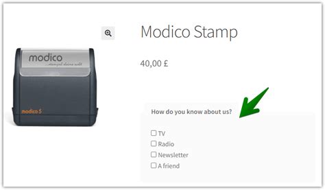 Checkbox Multiple Options For A WooCommerce Product Page