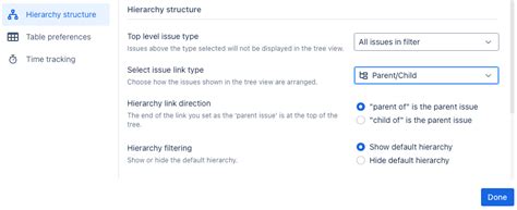 Creating Custom Issue Hierarchies