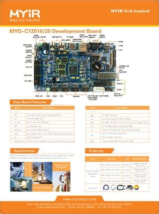 MYD C Z Development Board PDF