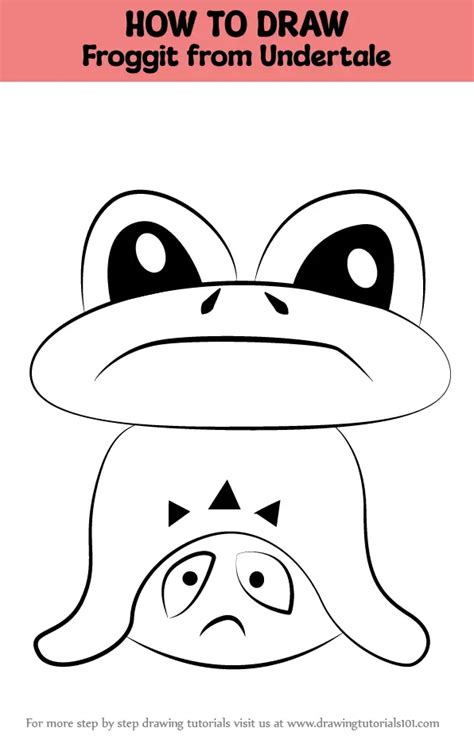 How To Draw Froggit From Undertale Undertale Step By Step