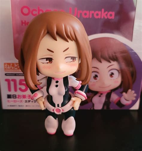 Ochako Uraraka Nendoroid Pink Cheeks Ochaco Uraraka Ochako Ururaka