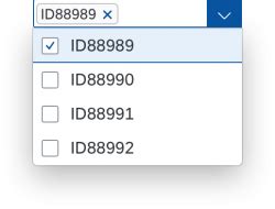 Multi Combo Box SAP Fiori For Web Design Guidelines