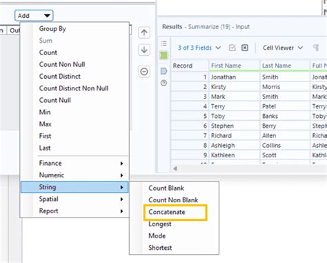 How To Concatenate And Combine Columns In Alteryx