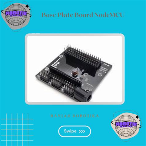 jual base plate board nodemcu lua wifi esp8266 backplane baseplate