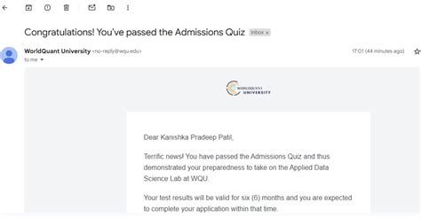 Datascience Wqu Continuouslearning Professionalgrowth Kanishka Patil