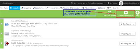Module Prestashop Seo User Guide