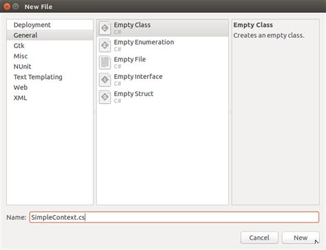Mono Entity Framework Basic Setup Guide David Loo