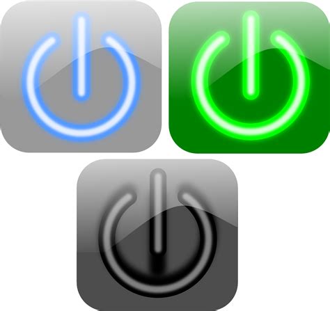 Turn On Turn Off Power Buttons Energy Free Image From Needpix Com