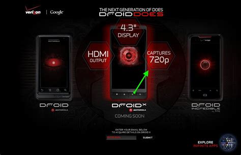 Verizon Already Fixes DROID X Screen Error