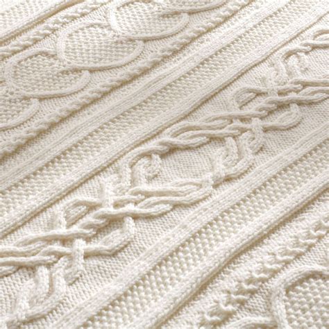 Free T Of Love Cable Knit Afghan Pattern Mary Maxim Ltd