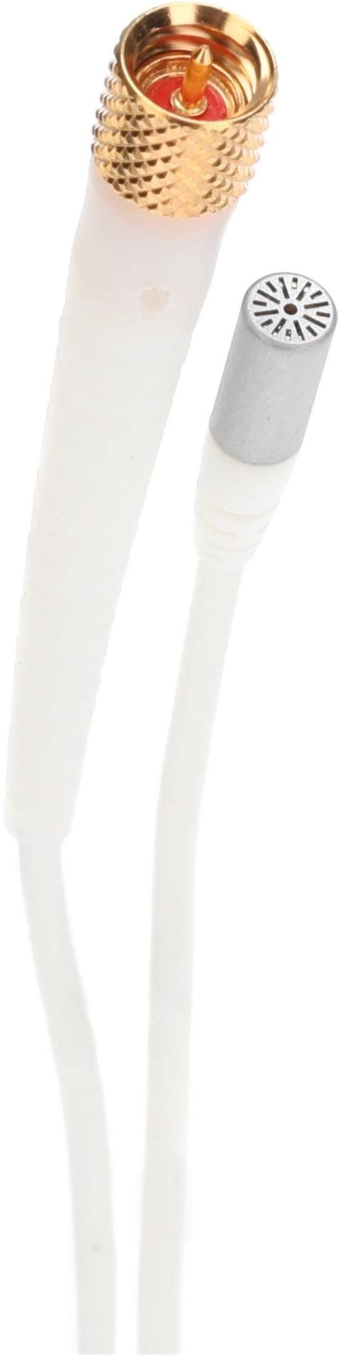 Dpa 6061 Core Omnidirectional Subminiature Lavalier Microphone With Microdot Connector White