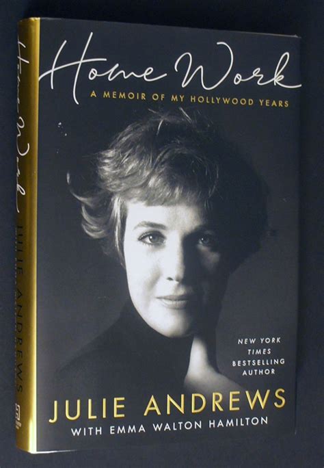 Home Work A Memoir Of My Hollywood Years 1st Printing Double Signed