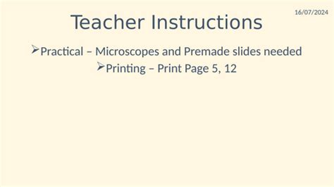 Ks3 Lesson On Microscopes And Magnification Introduction Edexcel Teaching Resources
