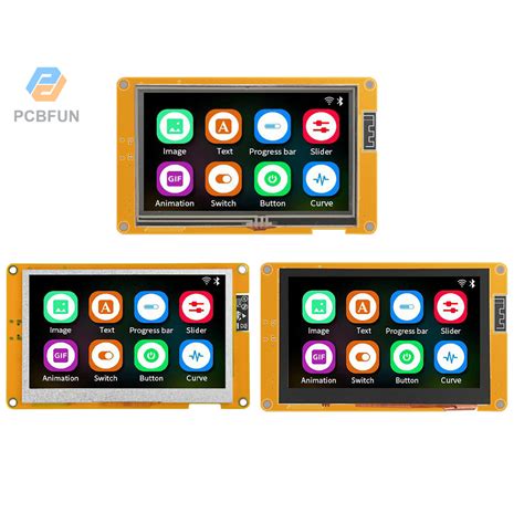 pcbfun esp32 s3 บอร์ดพัฒนา wifi bt พร้อมหน้าจอแสดงผล 4 3 นิ้ว 480 272