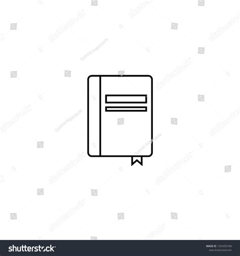 Notebook Simple Icon Stock Vector Royalty Free Shutterstock