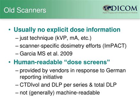 Ppt Extracting Managing And Rendering Dicom Radiation Dose Information From Legacy