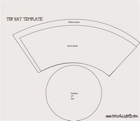 Top Hat Printable Pattern