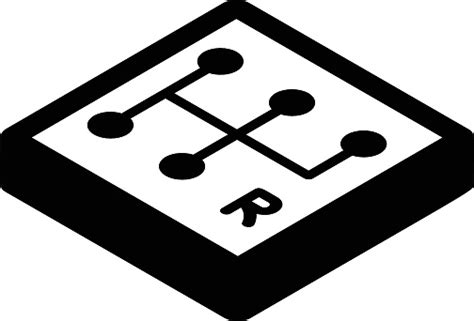 수동 기어 노브 디자인 드라이브 시프터 벡터 자동차 서비스 및 자동차 수리점 기호 트럭 예비 부품 기호 자동차 기술자 장비 재고 기어 스틱 헤드 아이콘 개념 교통수단에 대한