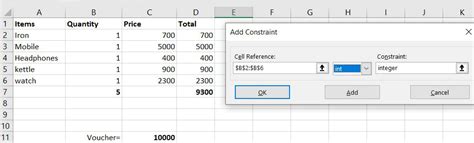 How To Use MS Excel Solver ITS