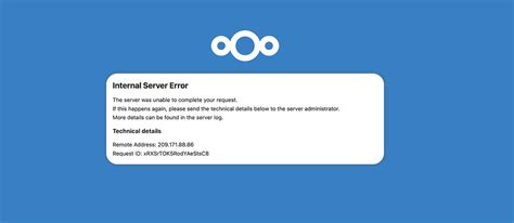 INTERNAL SERVER ERROR after installing MediaDC ℹ Support Nextcloud