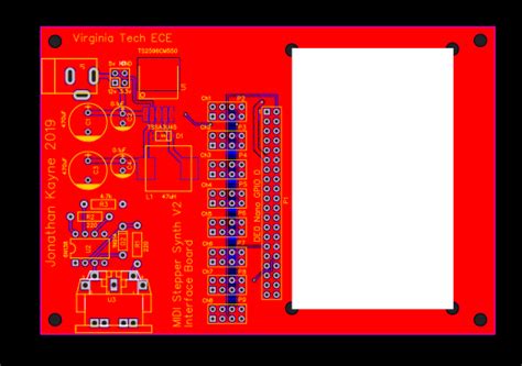 Midi Stepper Synth V Interface Easyeda Open Source Hardware Lab