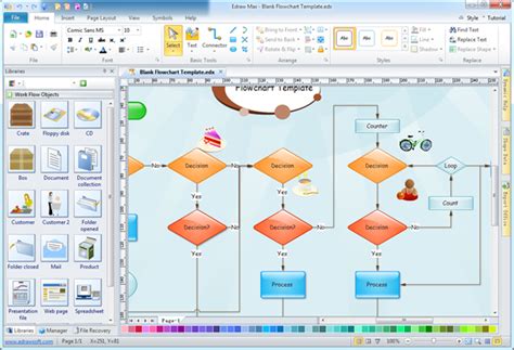 Edraw Flowchart - FREE Download Edraw Flowchart 7.9.4 Presentation Tools Business